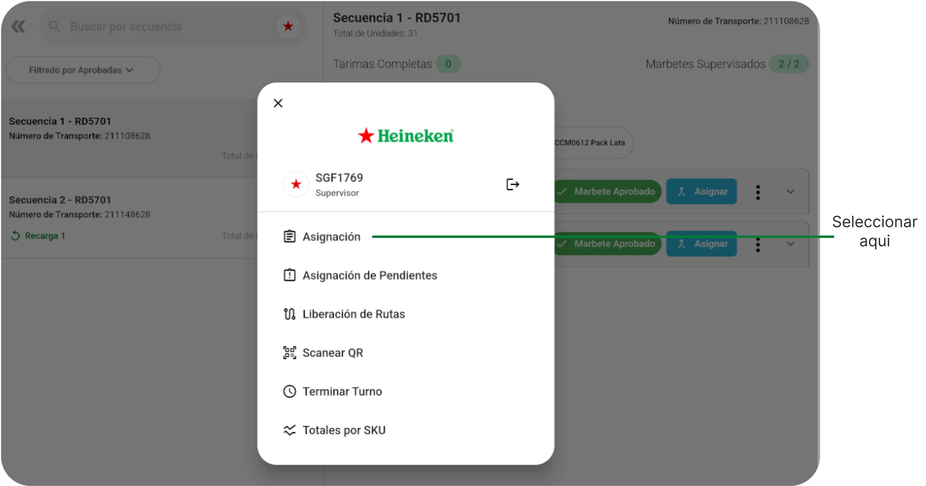 Manual Heineken Digital Picking